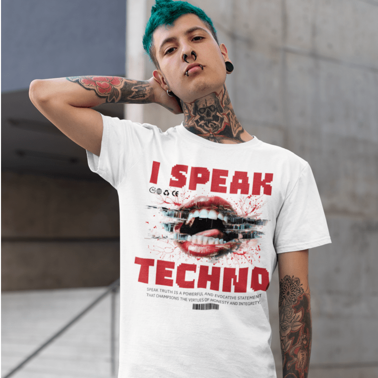 I Speak Techno Rave Shirts and Ravers Techno t shirts